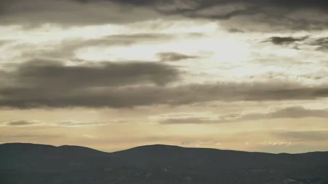 8K Dusty Clouds in a Dust Storm in Sky | Stock Video | Pond5
