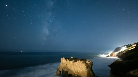 8K Perseid Meteor Shower Milky Way Over ... | Stock Video | Pond5