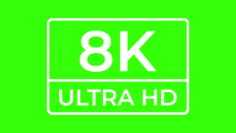 8k resolution icon gold animated icon 4k... | Stock Video | Pond5