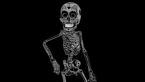 Skeleton Cartoon Stock Footage ~ Royalty Free Stock Videos | Pond5