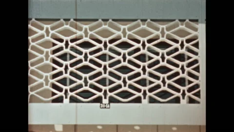 8MM - PHILIPPINES - Eternit sun baffles ... | Stock Video | Pond5