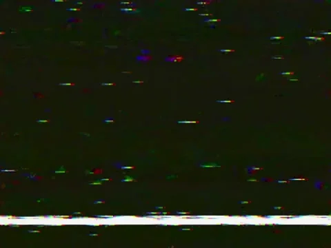 8mm Static Vhs Tv Noise With Glitches. O... | Stock Video | Pond5