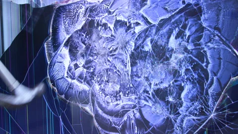 Smashing Television Stock Footage ~ Royalty Free Stock Videos | Pond5