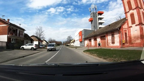 947-10 Car Ride Dashboard Center View Le... | Stock Video | Pond5