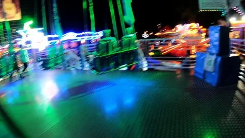 Carnival Lights Flashing Stock Video Footage | Royalty Free Carnival ...
