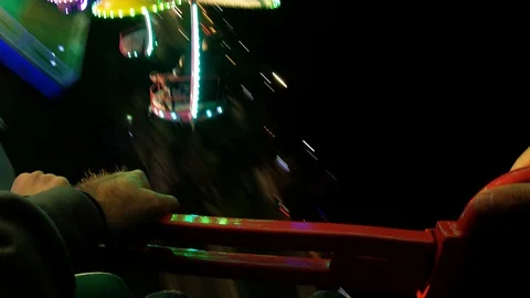 Carnival Lights Flashing Stock Video Footage | Royalty Free Carnival ...