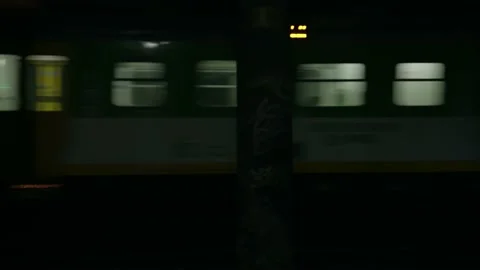 Abandoned railway / subway platform. Got... | Stock Video | Pond5