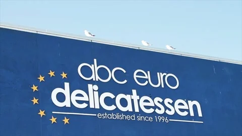 Deli Shop Logo Stock Footage ~ Royalty Free Stock Videos | Pond5