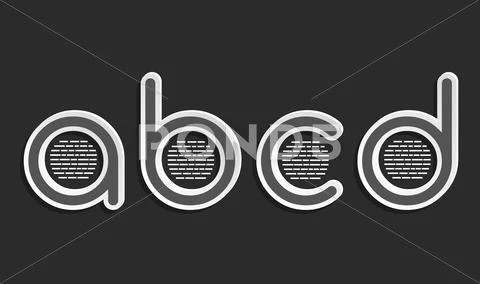 ABCD infographic: Royalty Free Illustration #39210786