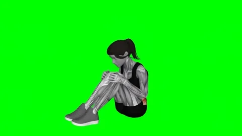 Abdominal Stretch ( Version2 ) female fi... | Stock Video | Pond5