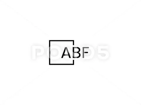 ABF letter initial logo design vector illustration ~ Clip Art #198827975