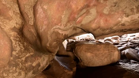 Aboriginal australian indigenous rock pa... | Stock Video | Pond5