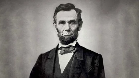 Abraham Lincoln Animated Photo | Stock Video | Pond5