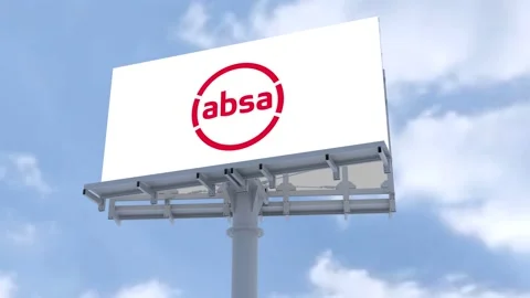 Absa Group Corporate Logo Integration in... | Stock Video | Pond5