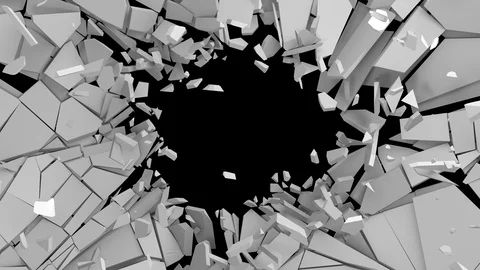 Destruction Animation Stock Video Footage | Royalty Free Destruction ...