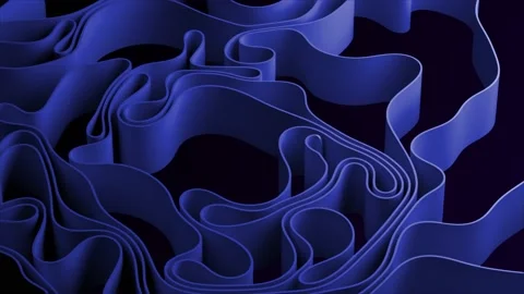 Abstract 3D blue background animation. M... | Stock Video | Pond5