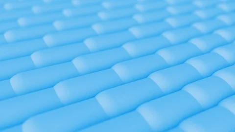 Abstract 3d blue shapes background 4k an... | Stock Video | Pond5