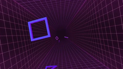 Geometric Grid Background Stock Video Footage | Royalty Free Geometric ...