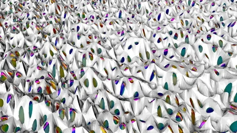 abstract 3d loop animated background. de... | Stock Video | Pond5