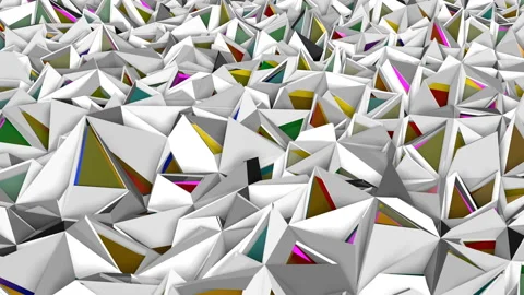 abstract 3d loop animated background. de... | Stock Video | Pond5