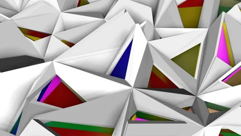 abstract 3d loop animated background. de... | Stock Video | Pond5