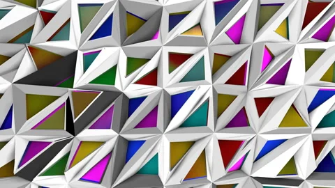 abstract 3d loop animated background. de... | Stock Video | Pond5