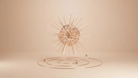 Abstract 3D Minimalist Animation: Seamle... | Stock Video | Pond5