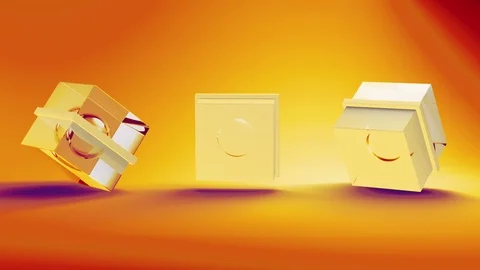 Abstract 3d rendering with cubes, animat... | Stock Video | Pond5