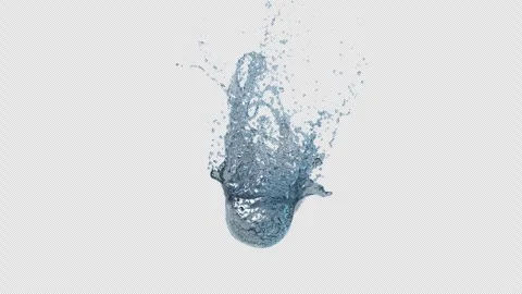 Ball Splash Water Stock Footage ~ Royalty Free Stock Videos | Pond5