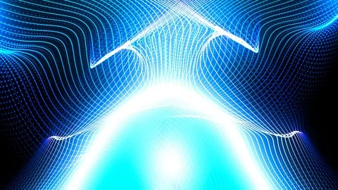 Abstract 4k animated waved lines backgro... | Stock Video | Pond5