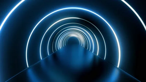 Abstract 4K Animation Futuristic Neon La... | Stock Video | Pond5