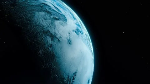 Abstract 4K Animation View of The Earth ... | Stock Video | Pond5