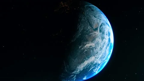 Abstract 4K Animation View of The Earth ... | Stock Video | Pond5