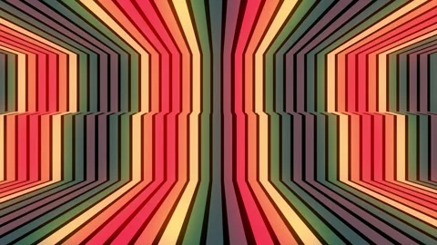 abstract 4k retro animation lines shape... | Stock Video | Pond5