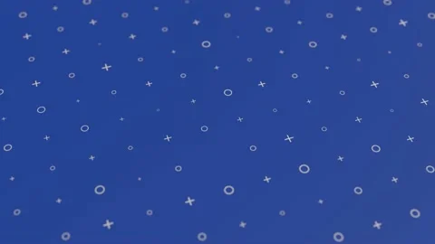 Abstract animated background in blue wit... | Stock Video | Pond5