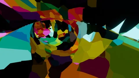 Abstract animated background of color st... | Stock Video | Pond5