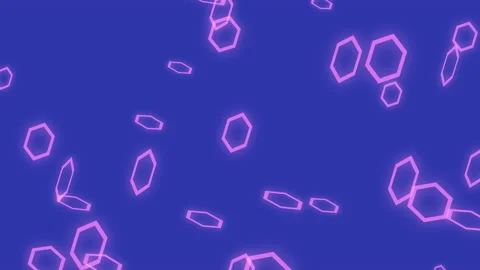 Abstract animated background of purple h... | Stock Video | Pond5