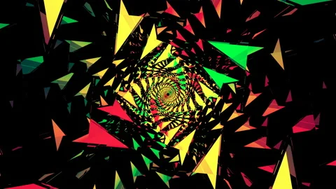 Abstract animated background with twisti... | Stock Video | Pond5