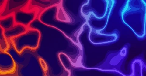 Abstract animated contour topographic co... | Stock Video | Pond5