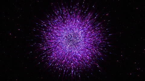 Abstract animated cosmic background. Cos... | Stock Video | Pond5