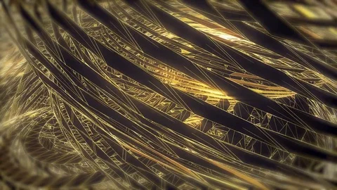 Abstract animated gold motion background... | Stock Video | Pond5