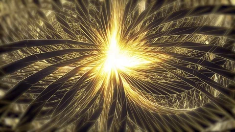 Abstract animated gold motion background... | Stock Video | Pond5