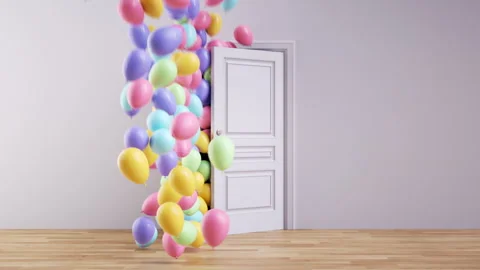 Abstract animated party background. Colo... | Stock Video | Pond5