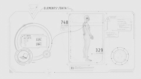 Abstract animated poster with human expl... | Stock Video | Pond5