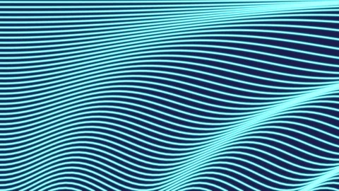 Abstract animated screensaver. Waves of ... | Stock Video | Pond5
