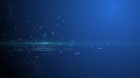 Animated Tech Background Stock Video Footage | Royalty Free Animated ...