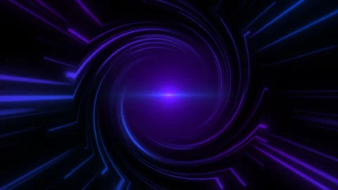 Abstract animated tunnel magic spiral vo... | Stock Video | Pond5