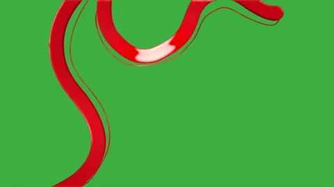 Abstract animated video loop on green sc... | Stock Video | Pond5