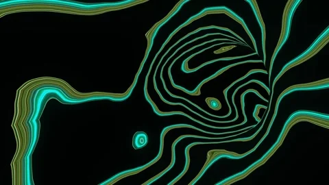 Abstract animated wallpaper, moving back... | Stock Video | Pond5