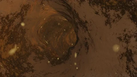 Abstract animation 3d render 4k tunnel t... | Stock Video | Pond5